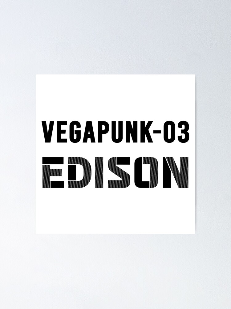 "One Piece - Vegapunk-03 EDISON" Poster for Sale by Umairuem | Redbubble