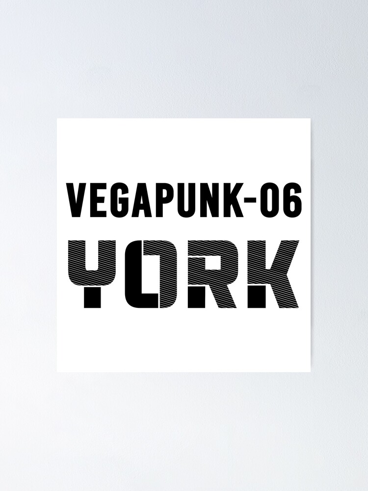 "One Piece - Vegapunk-06 YORK" Poster for Sale by Umairuem | Redbubble