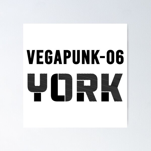 "One Piece - Vegapunk-06 YORK" Poster for Sale by Umairuem | Redbubble