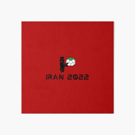 "IRAN 2022 WORLDCUP - Persian (iranian) football" Art Board Print for ...