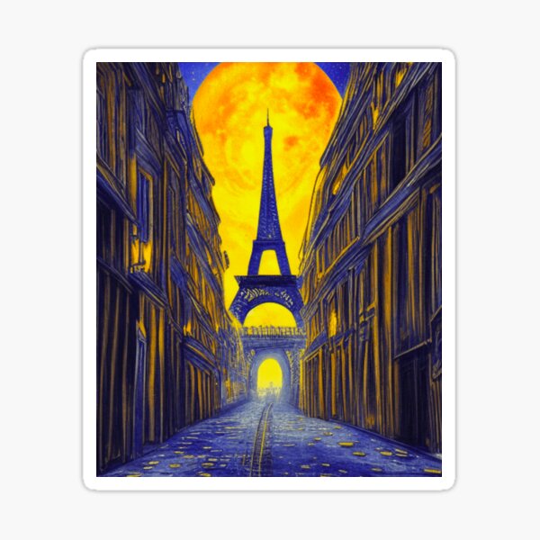 "Paris vintage travel France lovers" Sticker for Sale by awadesigns ...