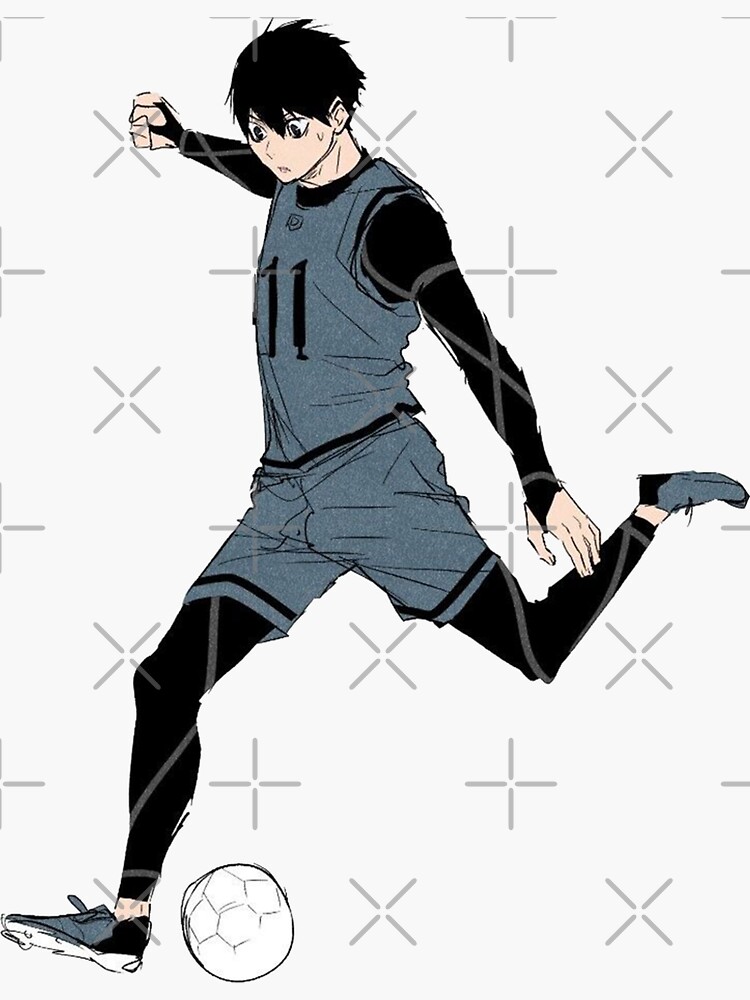 " Isagi Yoichi - Blue Lock" Sticker for Sale by MoEl-Art | Redbubble