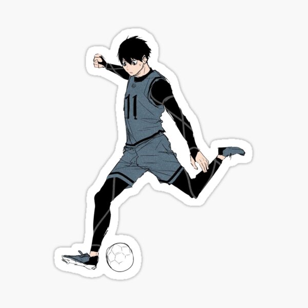 " Isagi Yoichi - Blue Lock" Sticker for Sale by MoEl-Art | Redbubble