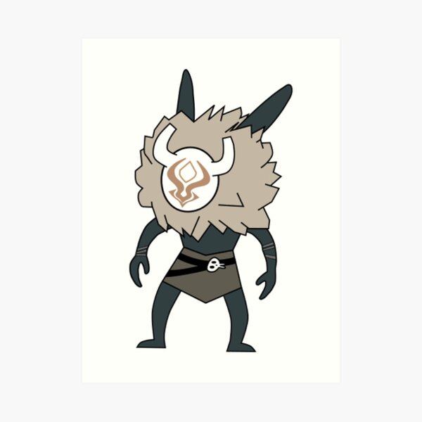 "Hilichurl and Hydro Slime Genshin Impact Thoma Hilichurl" Art Print ...