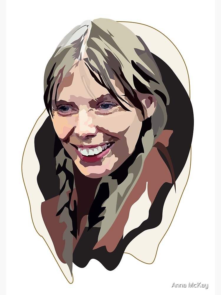 "Joni Mitchell" Poster by annamckay | Redbubble
