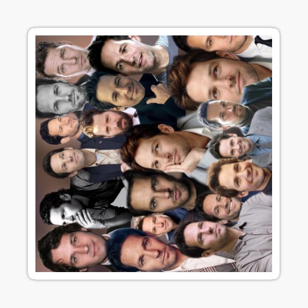 "paul rudd photo collage high quality" Sticker for Sale by MoMahbob ...