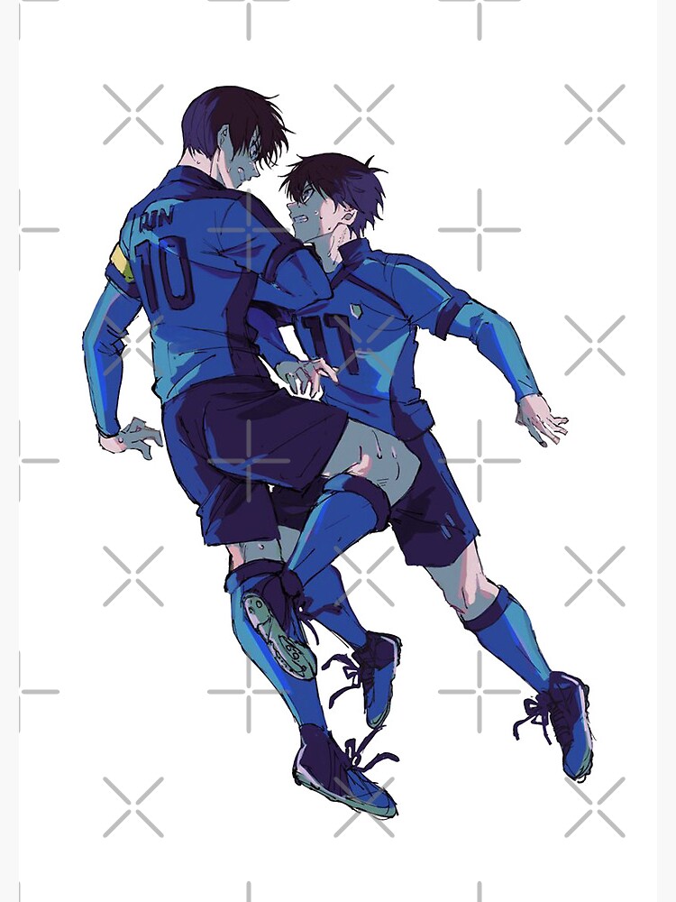 "Itoshi Rin and Isagi Yoichi and - Blue Lock" Spiral Notebook for Sale ...