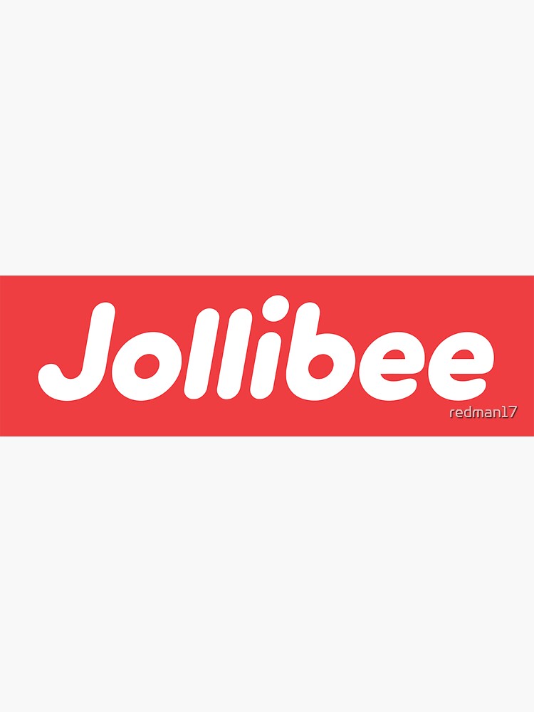 "Jollibee Box Logo" Sticker by redman17 | Redbubble