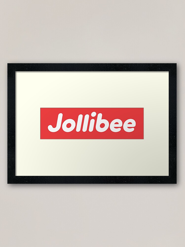 "Jollibee Box Logo" Framed Art Print for Sale by redman17 | Redbubble