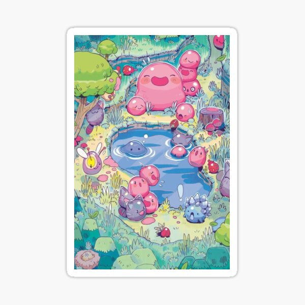 "Cute Slime Rancher - All In One" Sticker for Sale by ZairaNZayan ...