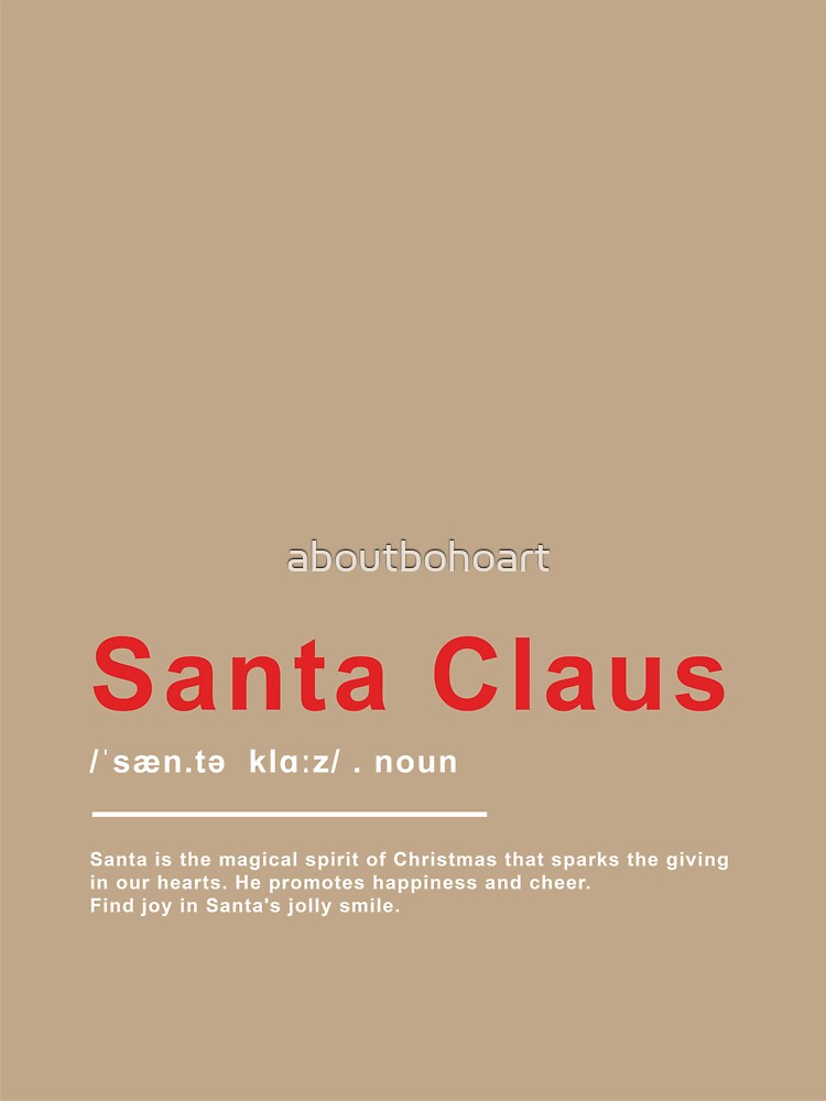 "Santa Claus Definition, red and white christmas, christmas greetings ...