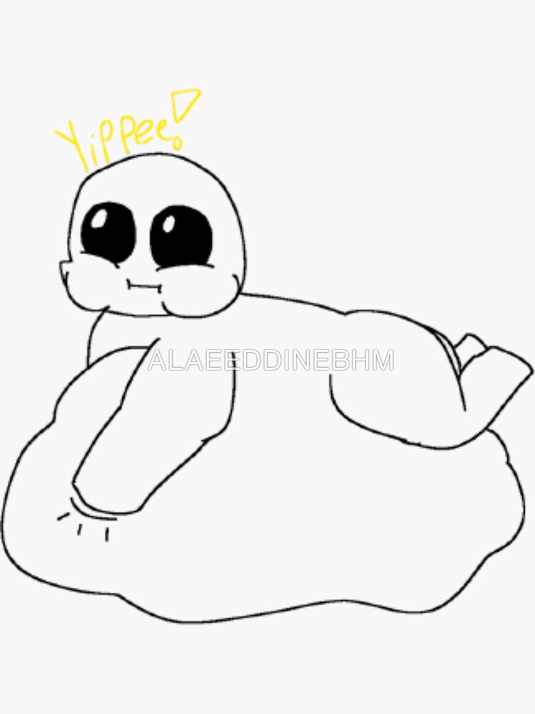 "TBH / Autism Creature / Yippee / tbh creature / Yippee Album" Sticker ...