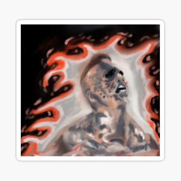 "Vecna Transformation" Sticker for Sale by Humphreyart3 | Redbubble