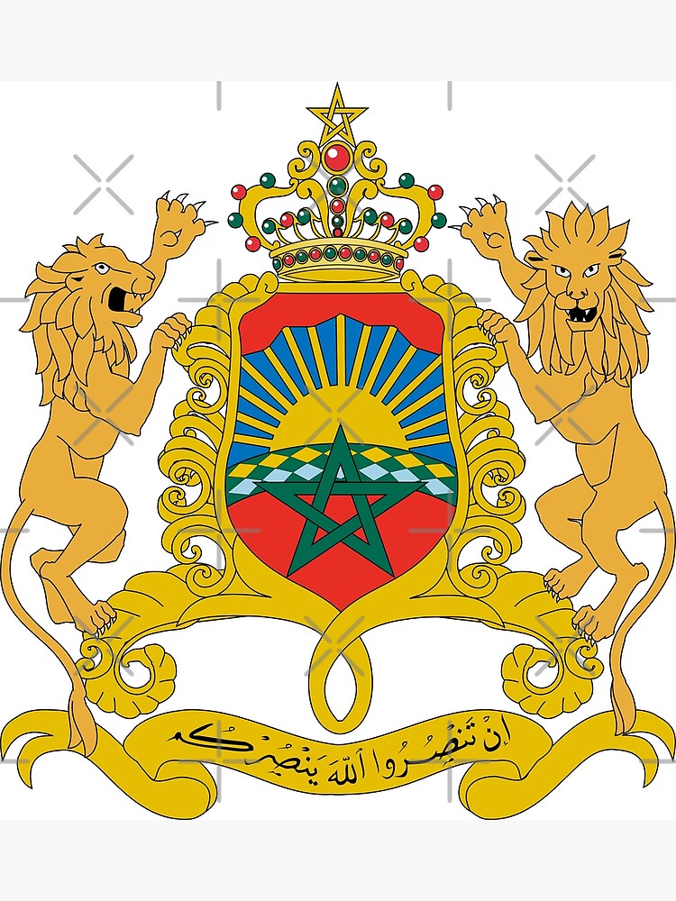 "Morocco, Maroc, Kingdom of Morocco, Royaume Du Maroc " Poster for Sale ...