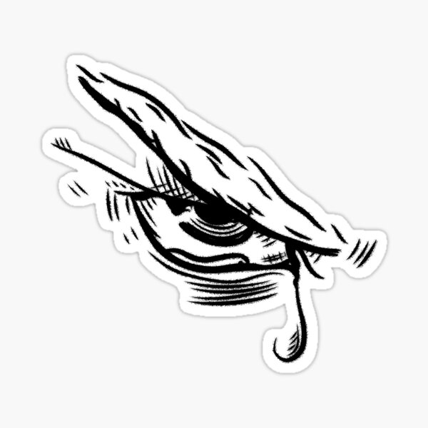 Eye Sticker Sticker For Sale By Ventumpluviam Redbubble