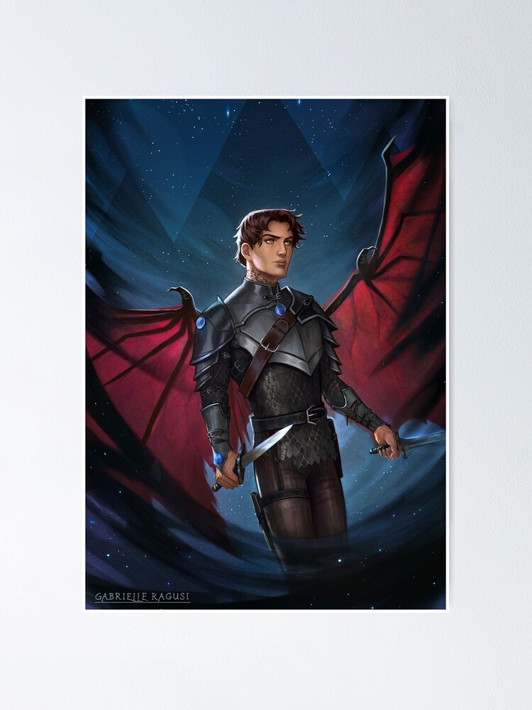 "The Shadowsinger - Azriel" Poster for Sale by gabragusiart | Redbubble
