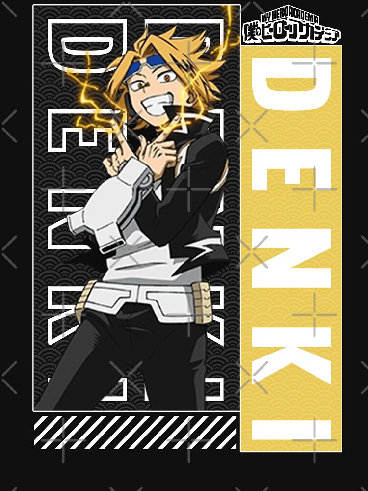 "Chargebolt Denki Kaminari かみなり| My Hero Academia" T-shirt for Sale by ...