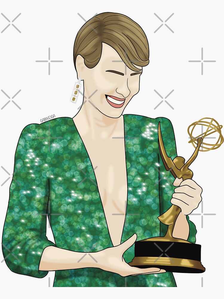 "Emmy winner" Sticker for Sale by featuringabi | Redbubble