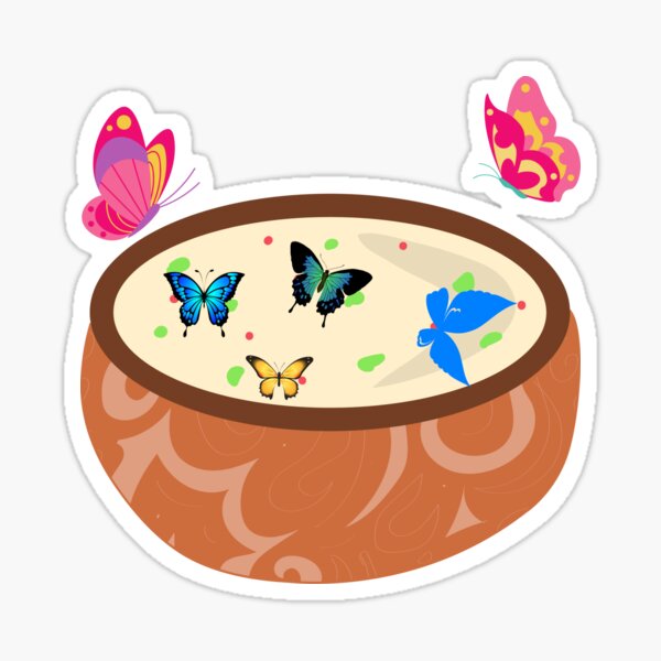 "Butterfly Soup sticker" Sticker for Sale by Swobodzio | Redbubble