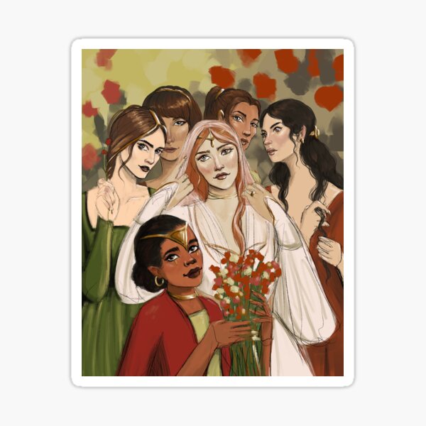 "Die Braut, unframed" Sticker for Sale by Ozyxandia | Redbubble