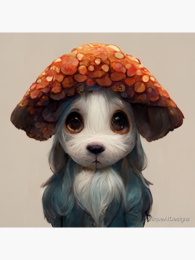 "AI Art | Mushy Dog | Artificial Intelligence Digital Art ...