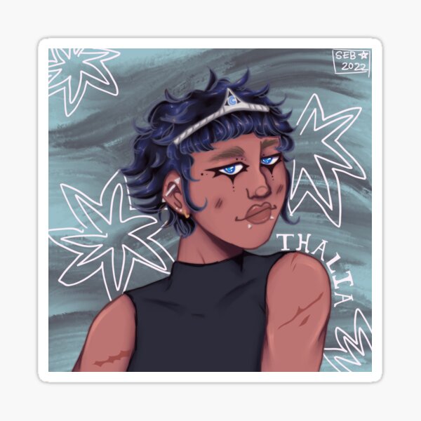 "thalia the huntress" Sticker for Sale by gammarad | Redbubble