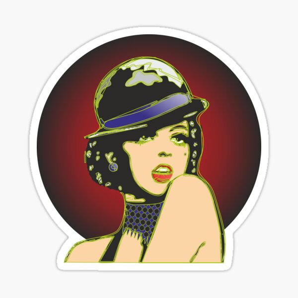 "Liza Cabaret" Sticker for Sale by seaf | Redbubble