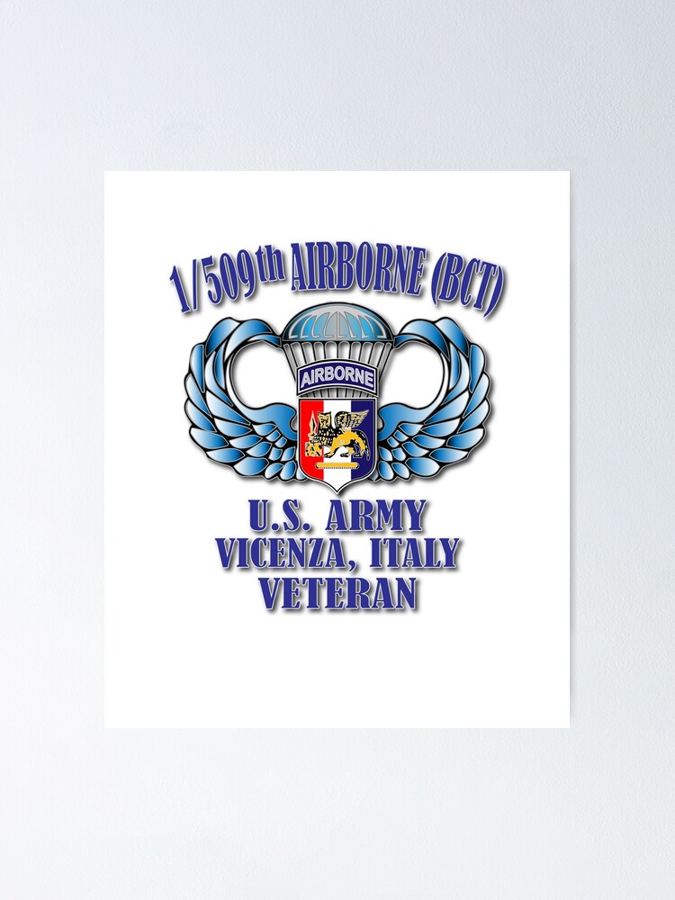 509th Infantry Airborne Vincenza Italy U.S. Army 1st Sgt. Anthony