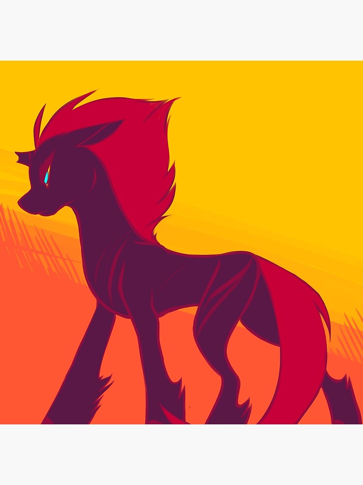 "Tempest Shadow - Sunset colour palette" Poster for Sale by Draikinator ...