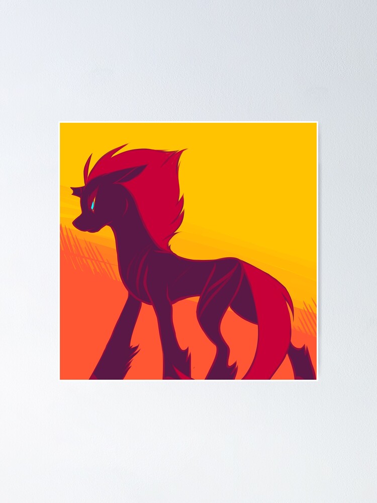 "Tempest Shadow - Sunset colour palette" Poster for Sale by Draikinator ...