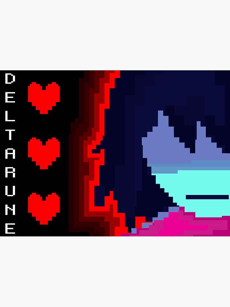 "Deltarune Kris " Sticker for Sale by sevvyalive | Redbubble