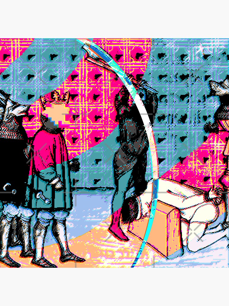 "Execution" Sticker for Sale by MXVI | Redbubble