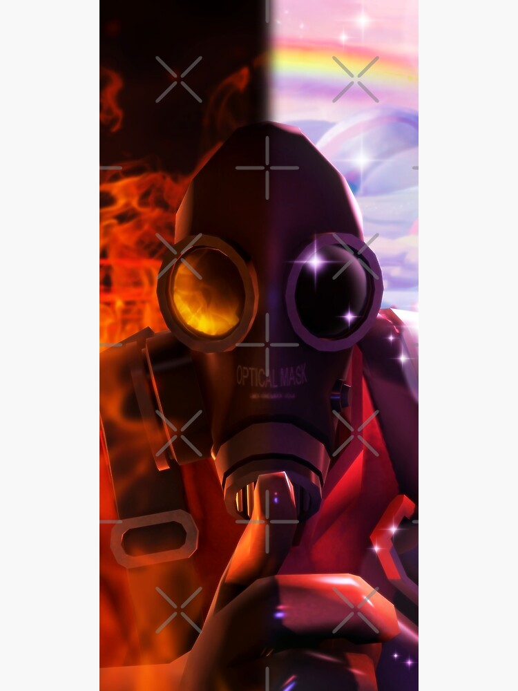 "Pyro (Double ver.)" Poster for Sale by SnipersKgroWife | Redbubble
