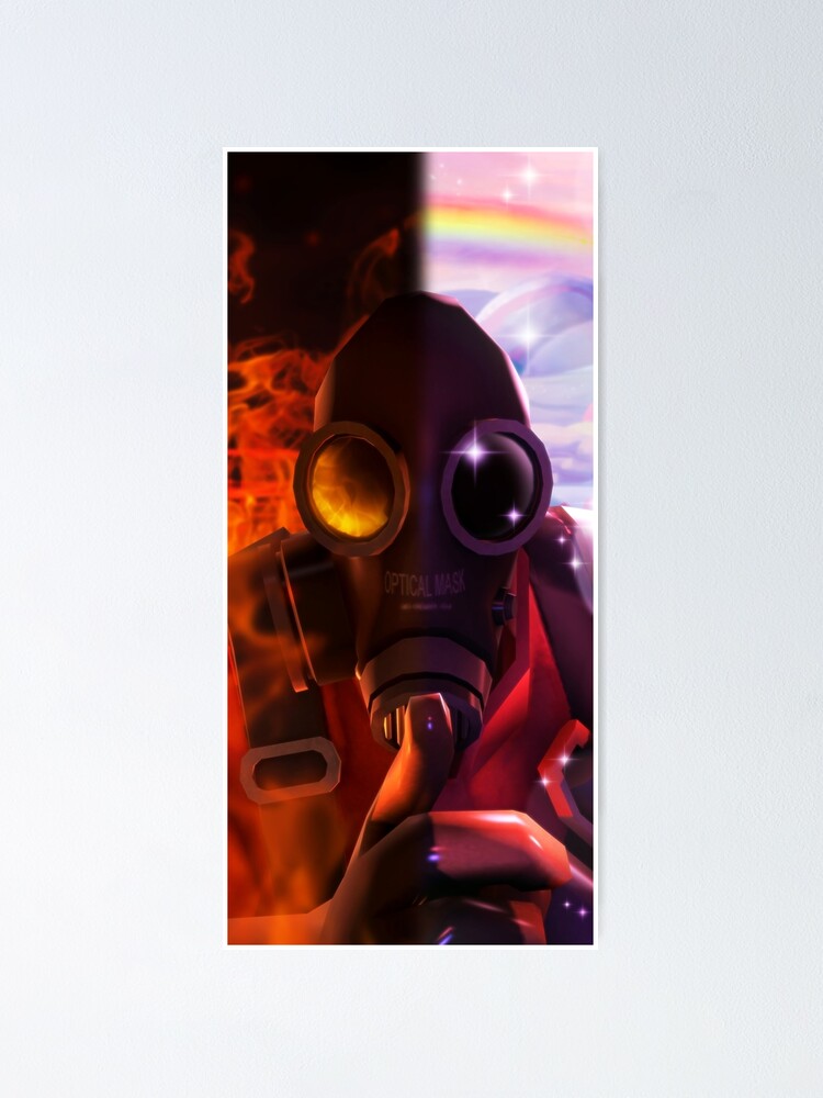 "Pyro (Double ver.)" Poster for Sale by SnipersKgroWife | Redbubble