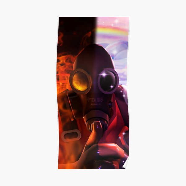 "Pyro (Double ver.)" Poster for Sale by SnipersKgroWife | Redbubble