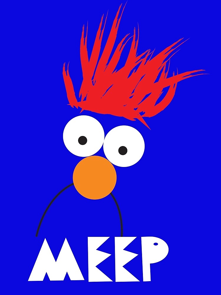 "Beaker MEEP" Art Print for Sale by Madison Bailey | Redbubble
