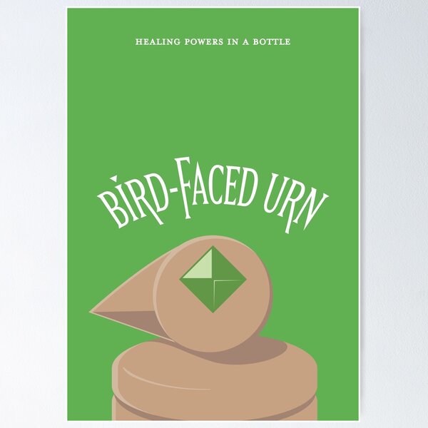 "Bird Faced-Urn - Slay the Spire Relic " Poster for Sale by ...