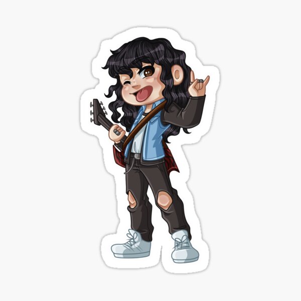 "Baby Eddie" Sticker for Sale by MadameChapeau | Redbubble