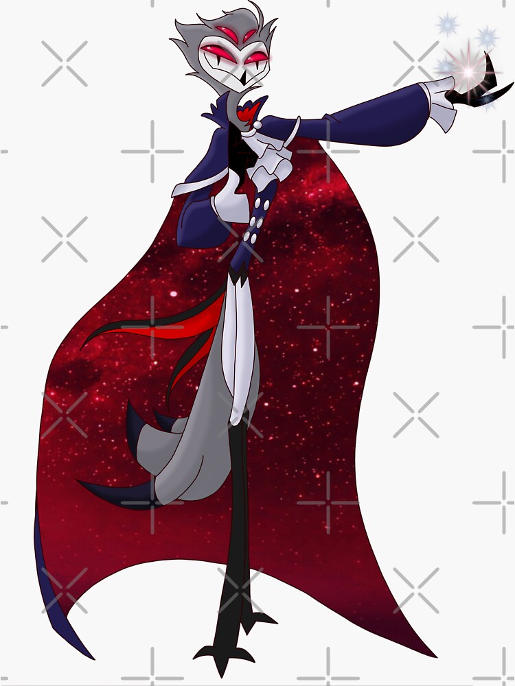 "Stolas from Helluva Boss" Sticker for Sale by ViperSword | Redbubble