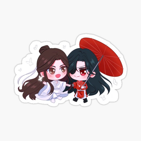 "Hualian " Sticker for Sale by Hibari-draws | Redbubble