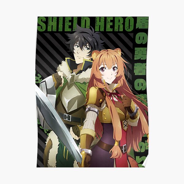 "Tate no Yuusha no Nariagari" Poster for Sale by Recup-Tout | Redbubble