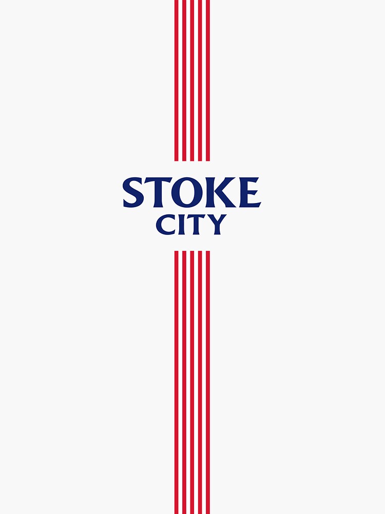 "Stoke City" Sticker for Sale by FOOTBALLFC | Redbubble