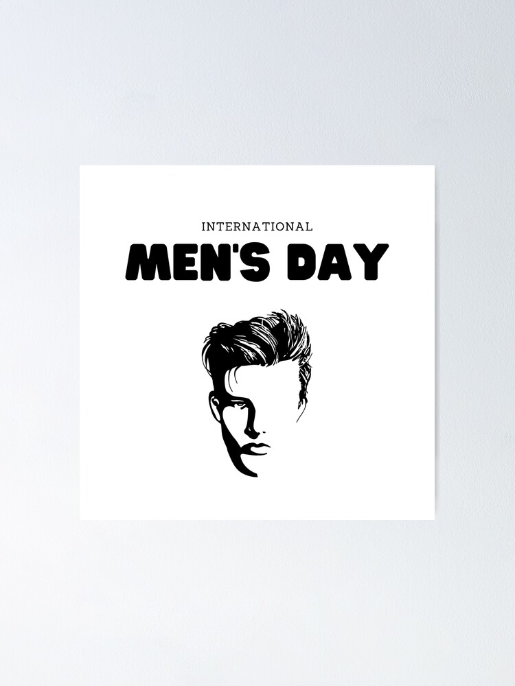 "International Men's Day (Man Face)" Poster for Sale by Yourchoice0 ...