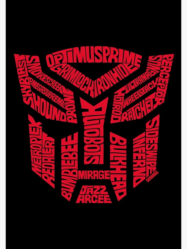 Red Autobots Logo