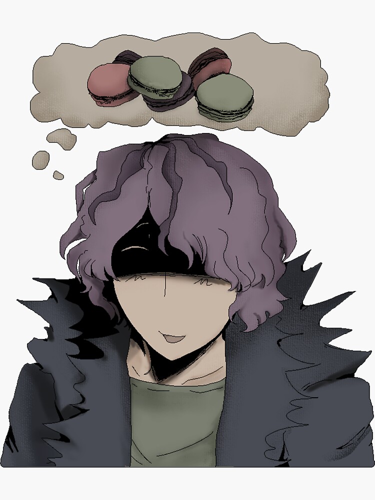 "Garry from Ib thinking about macarons" Sticker for Sale by BugGekkie ...