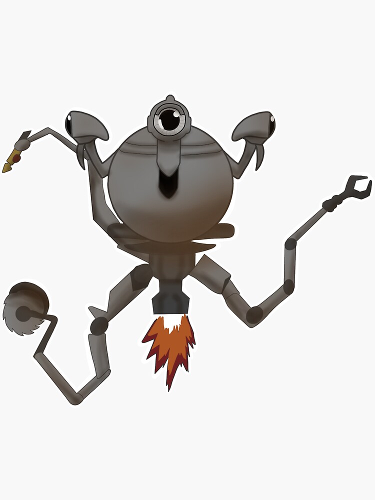 "Fallout 4 Codsworth/Mr. Handy" Sticker for Sale by ForceCaptinJune ...