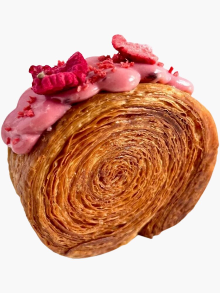 "Raspberry New York Roll" Sticker for Sale by Kito-Kato | Redbubble