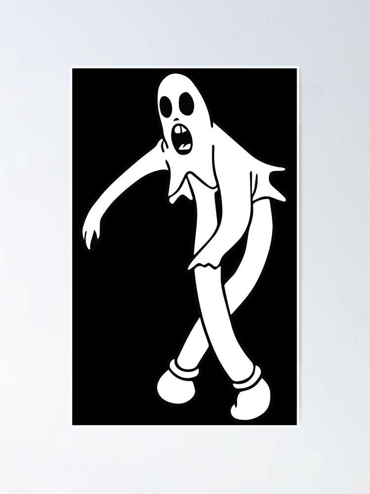 "Koko the Clown Ghost " Poster for Sale by dariusone | Redbubble