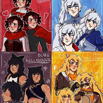 "RWBY Together Design" Socks for Sale by littlealiart | Redbubble