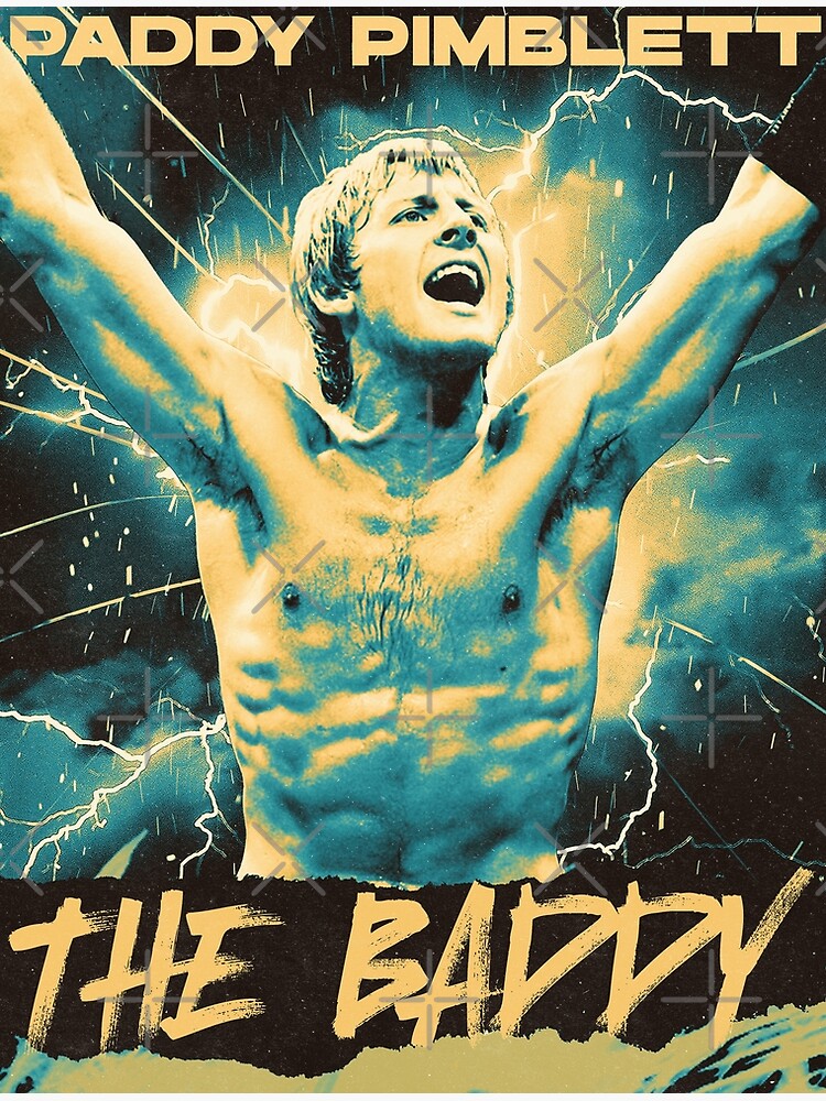 "Paddy The Baddy Pimblett" Poster for Sale by TZAR7 | Redbubble